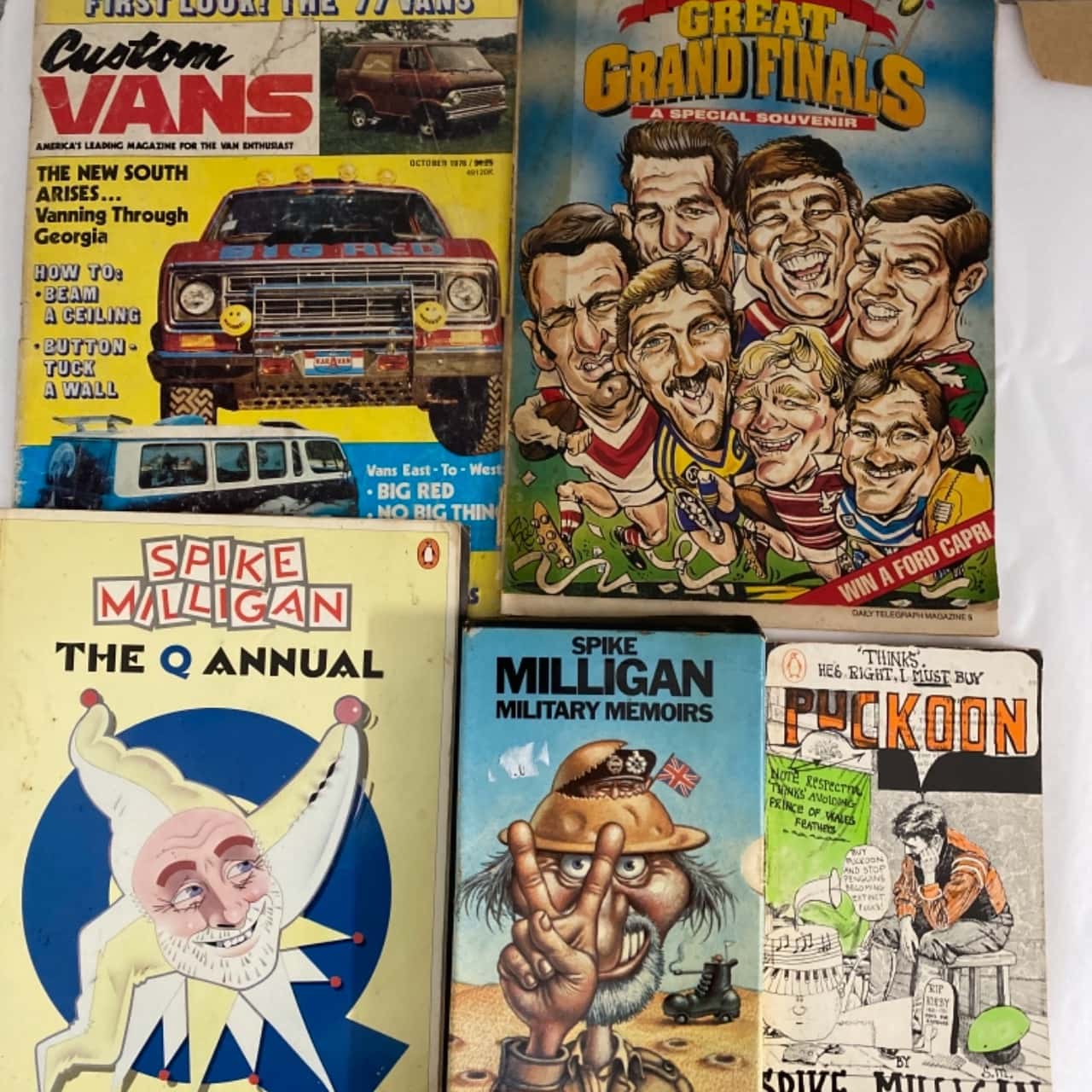 Vintage book and magazine collection (s)