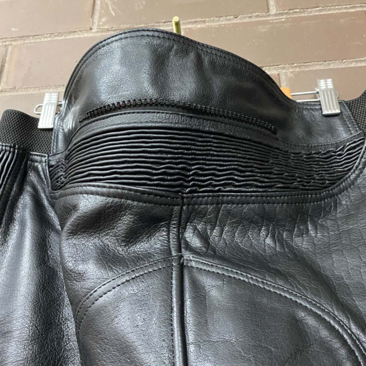 Bike Gear Phillip Island Australia Mens Size 38 Black Leather Pants (s)