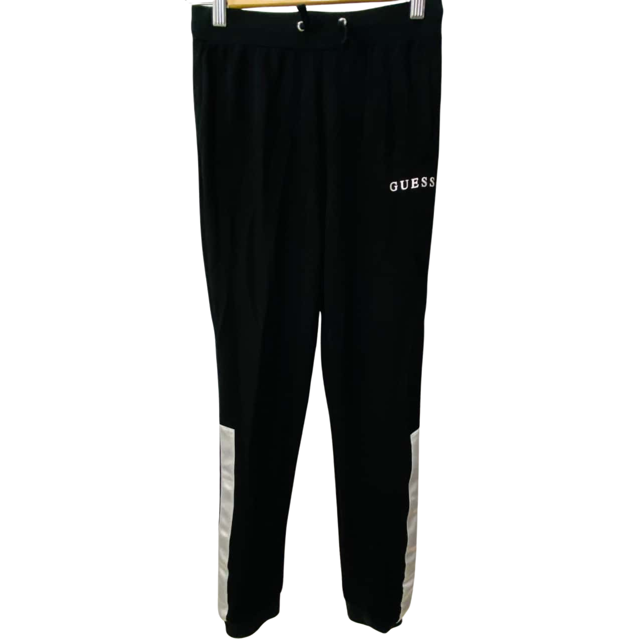 Guess Kids Size Y12 Sportswear Black Track Pants