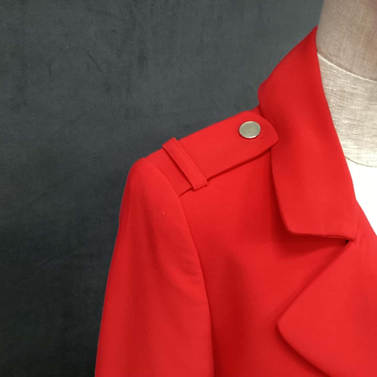 Portmans Womens Size 8 Open Jacket Red (s)