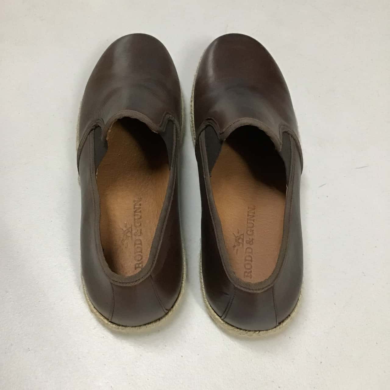 Rodd & Gunn Mens Size 45 Brown Leather Shoes(s)
