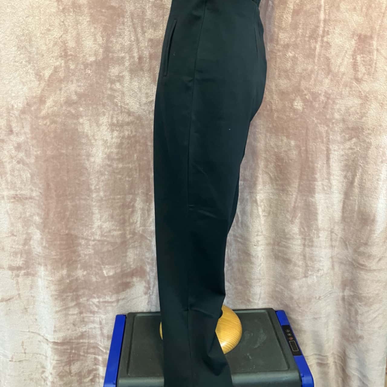 W. Lane Womens Size 12 Ponte Slim Leg Black Pants(s)