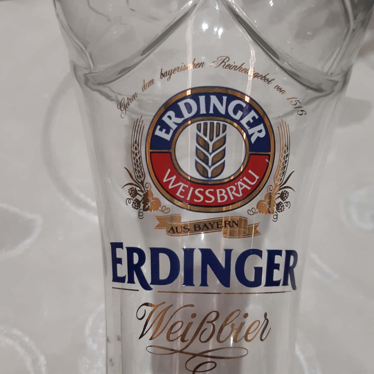 ERDINGER WEISSBRAU Beer Glass