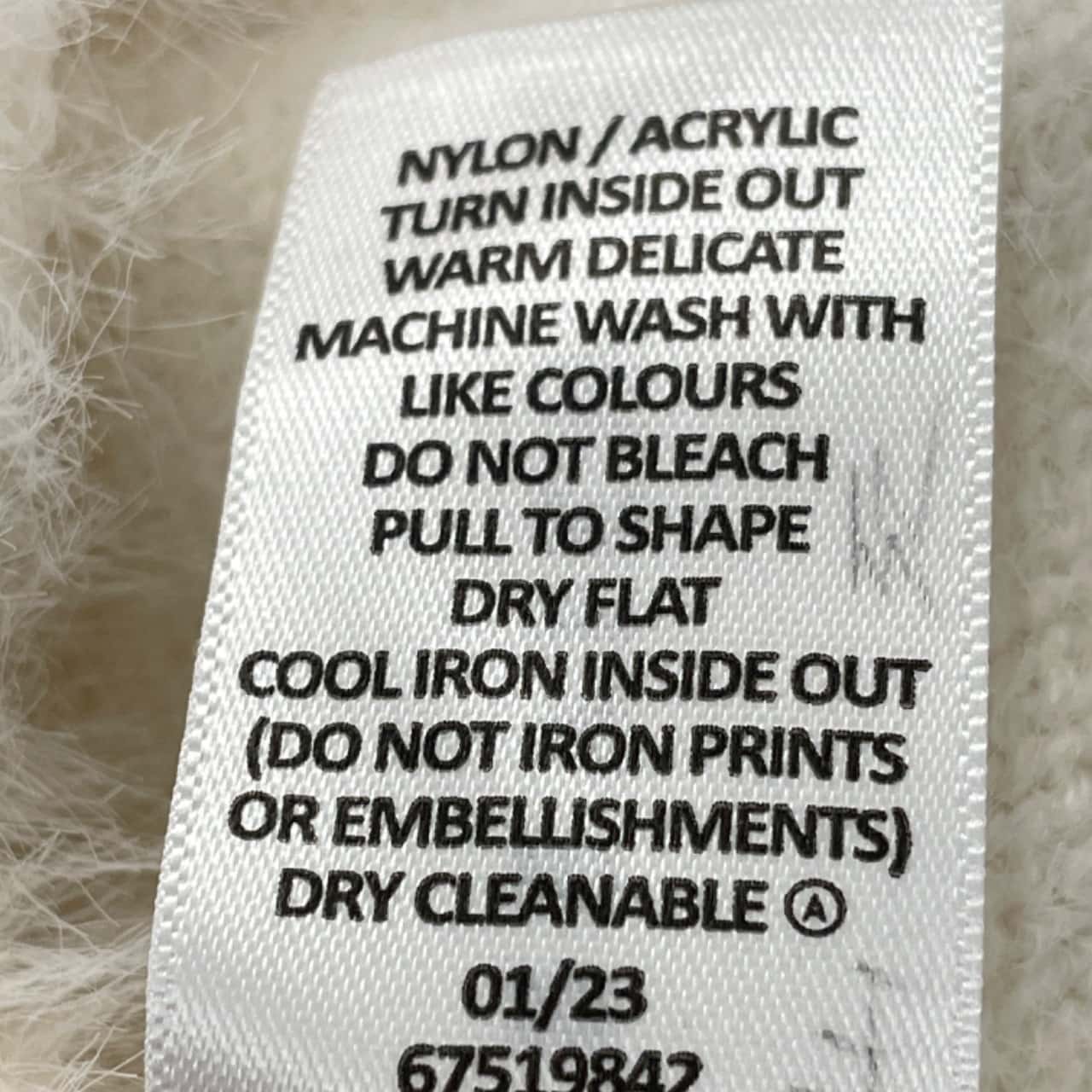Preview Womens Fluffy Knit Coatigan Egging Size 18 / XXL Open Jacket ...