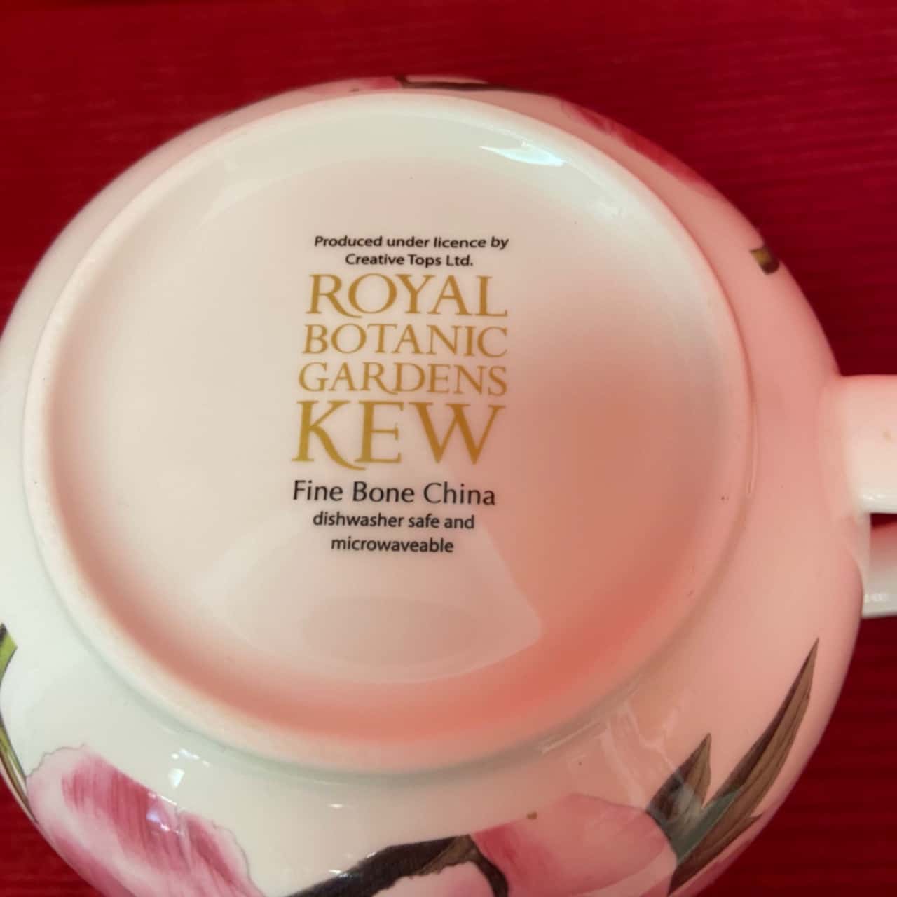 Royal Botanic Gardens Kew "Peony" Six Cup Teapot (s)