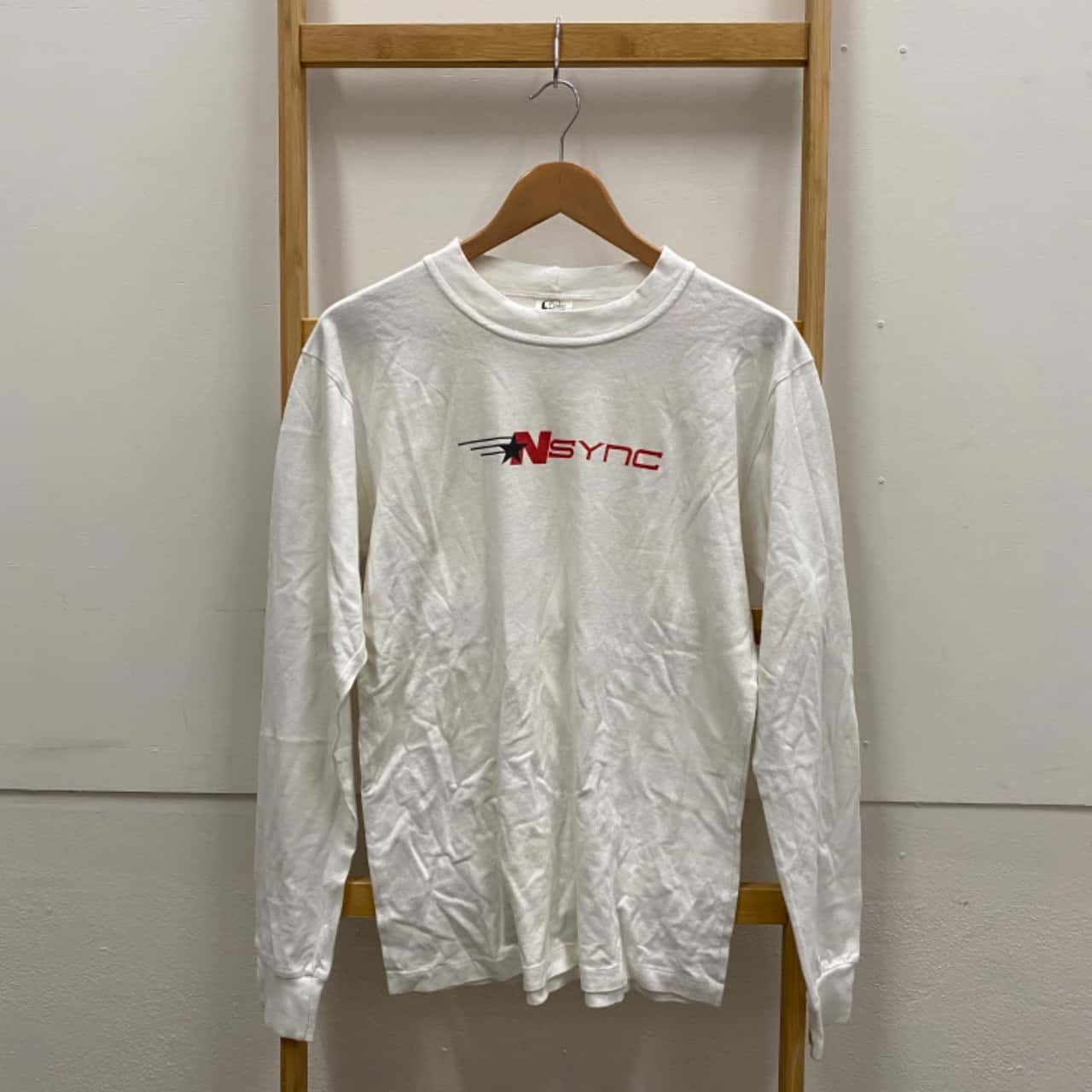 NSYNC Mens Size M Long Sleeve White (s)