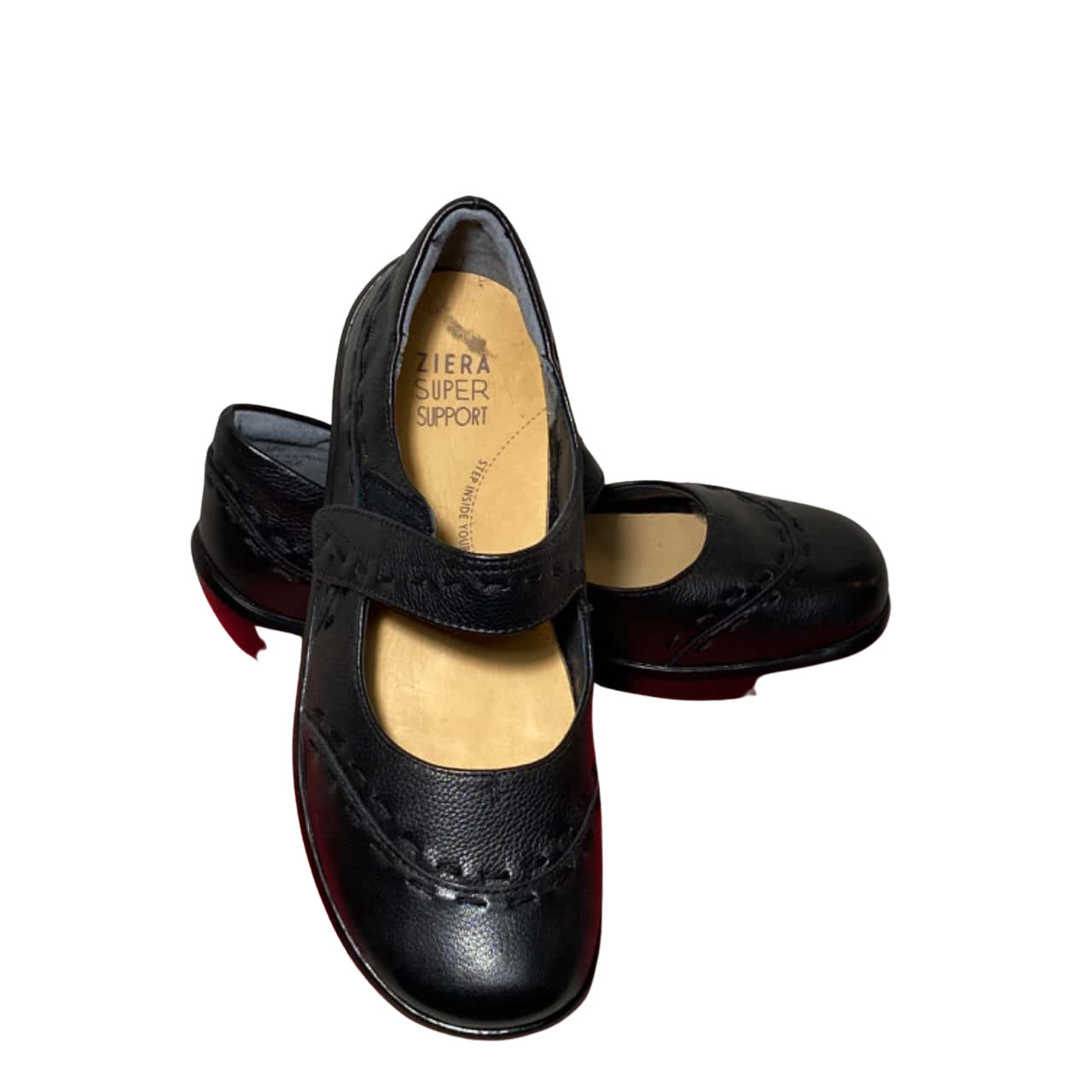 Ziera Shoes Size 36 Black (s)