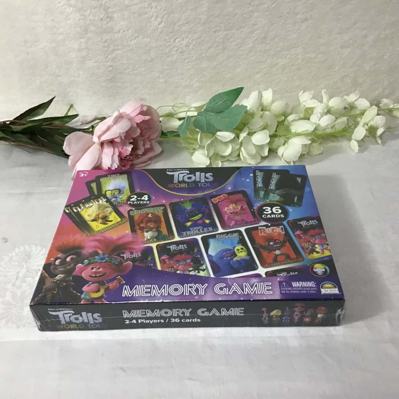 Dreamworks Trolls World Tour Memory Game (new)(s)