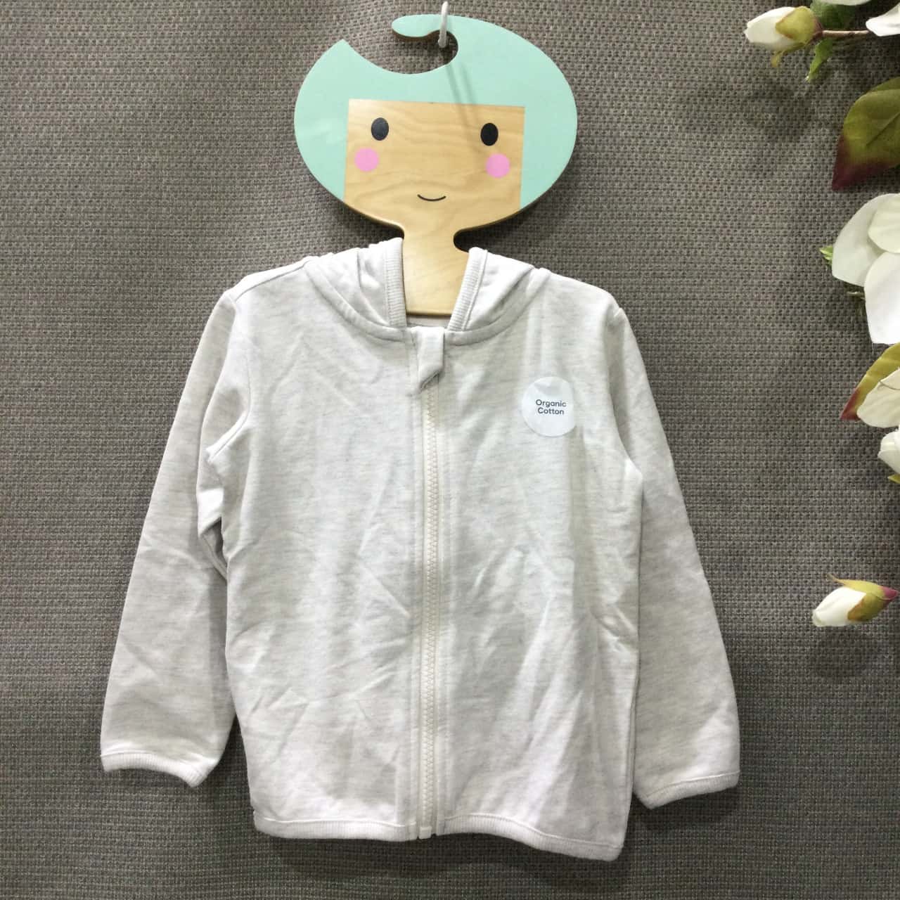 Anko, Baby, Hooded Jacket, Size 2, Cream