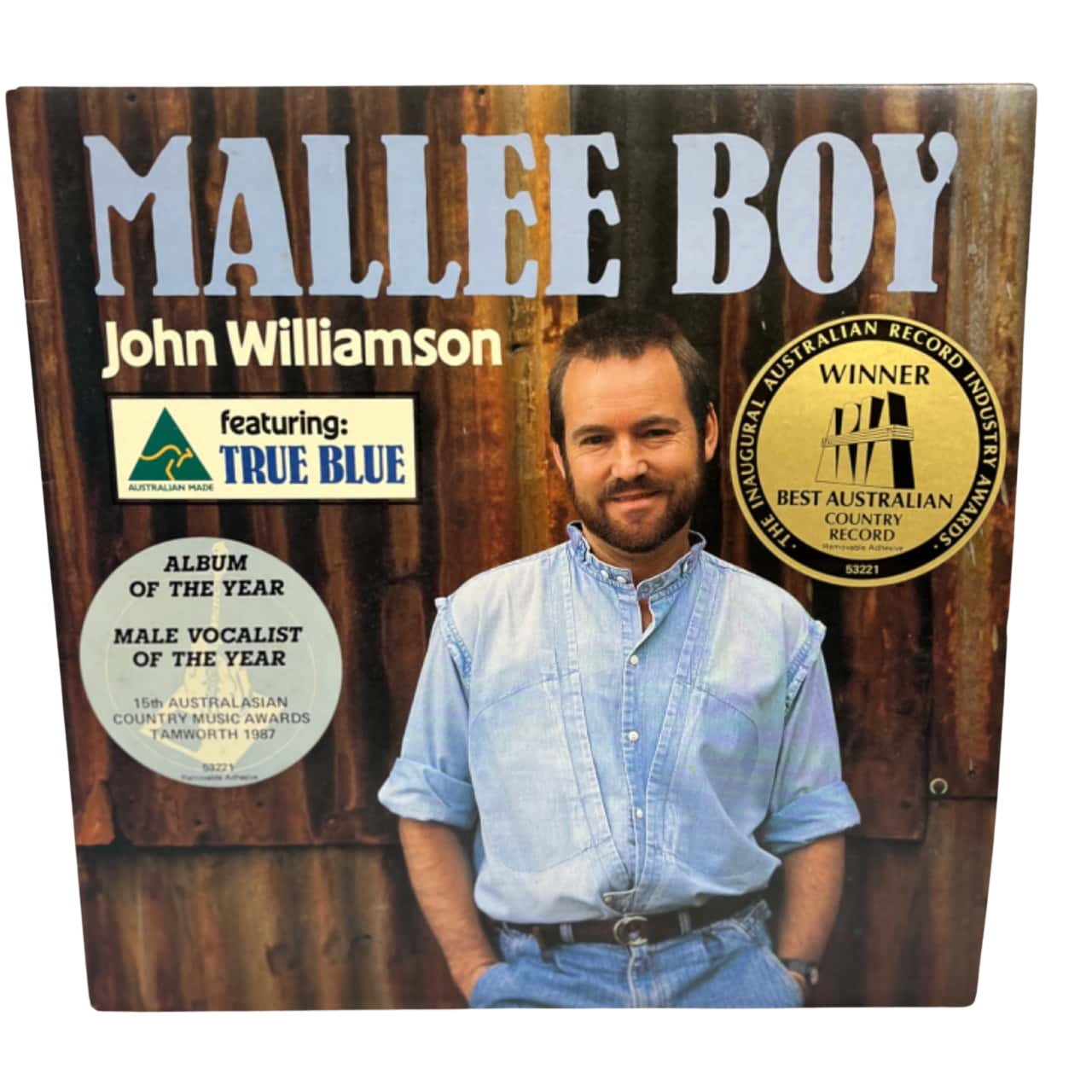 John Williamson Mallee Boy LP Vinyl Record