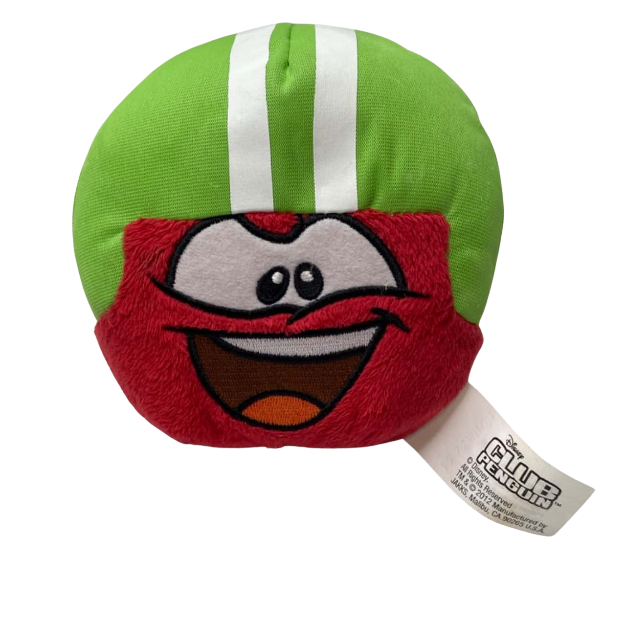 Disney Club Penguin Red Puffle with Helmet Plush Toy 10cm(s)