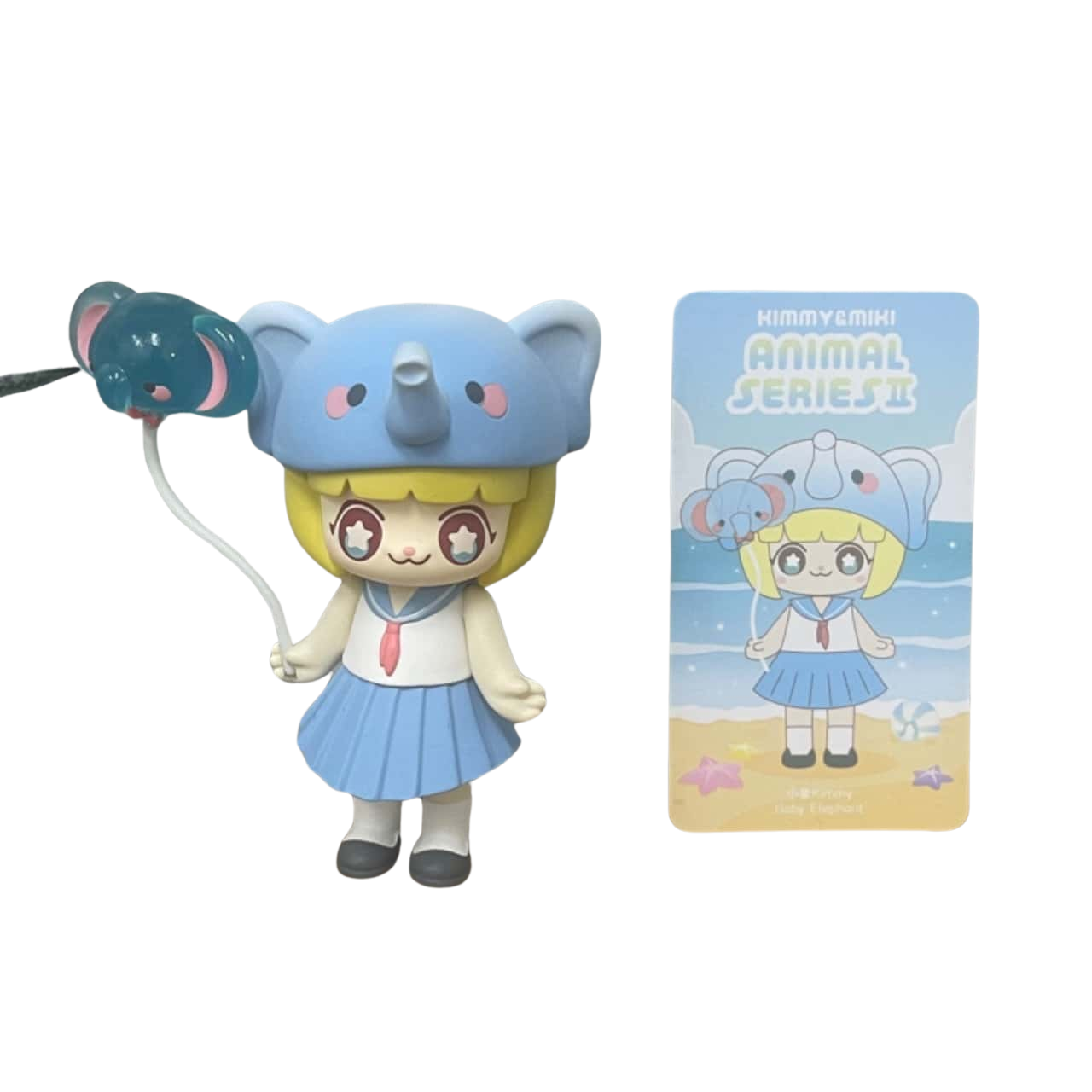 52Toys Kimmy & Miki Animal Series 2 Blind Box Baby Elephant Figurine