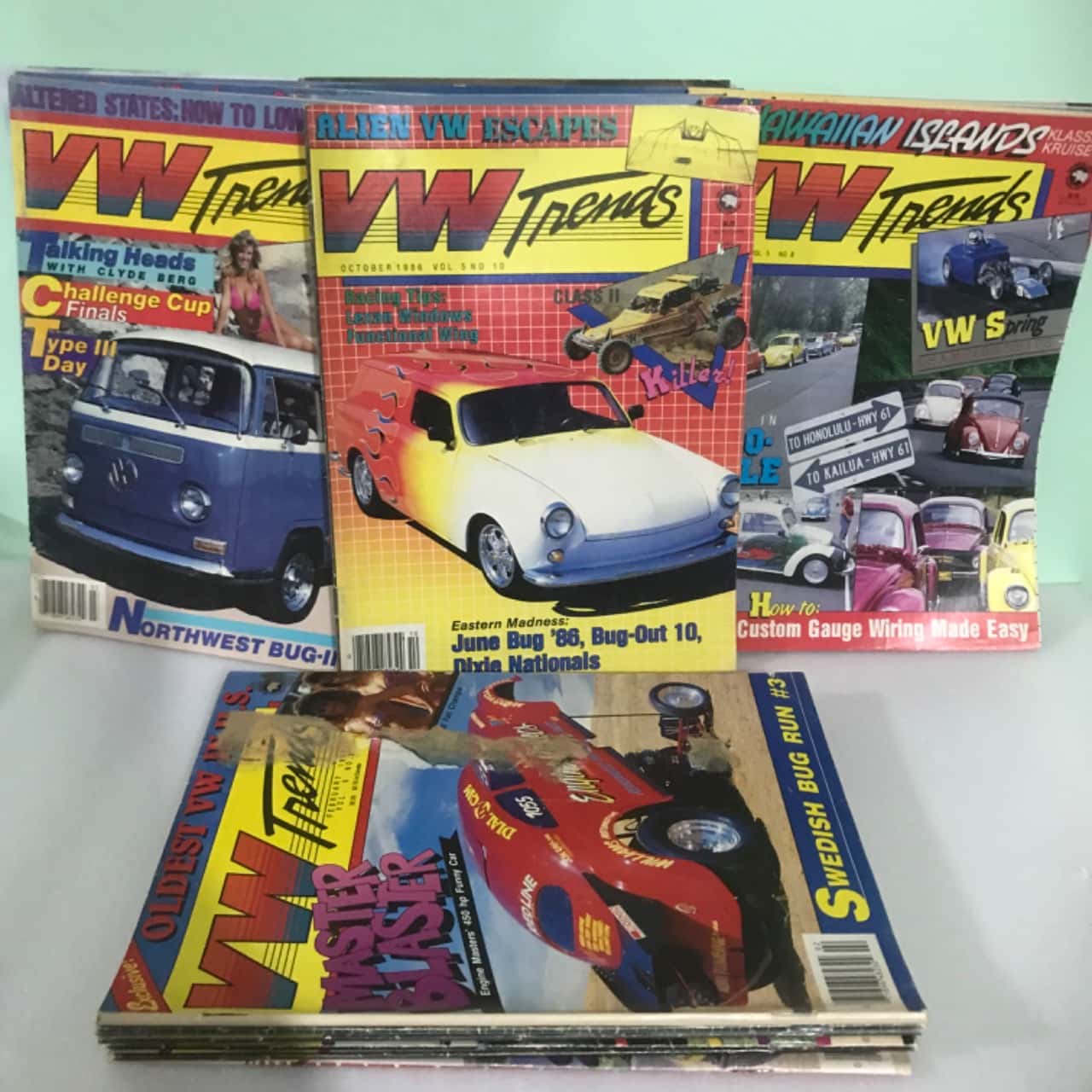 25 Vintage 1980s Hot Rod - Auto - VWMagazines Bulk Lot
