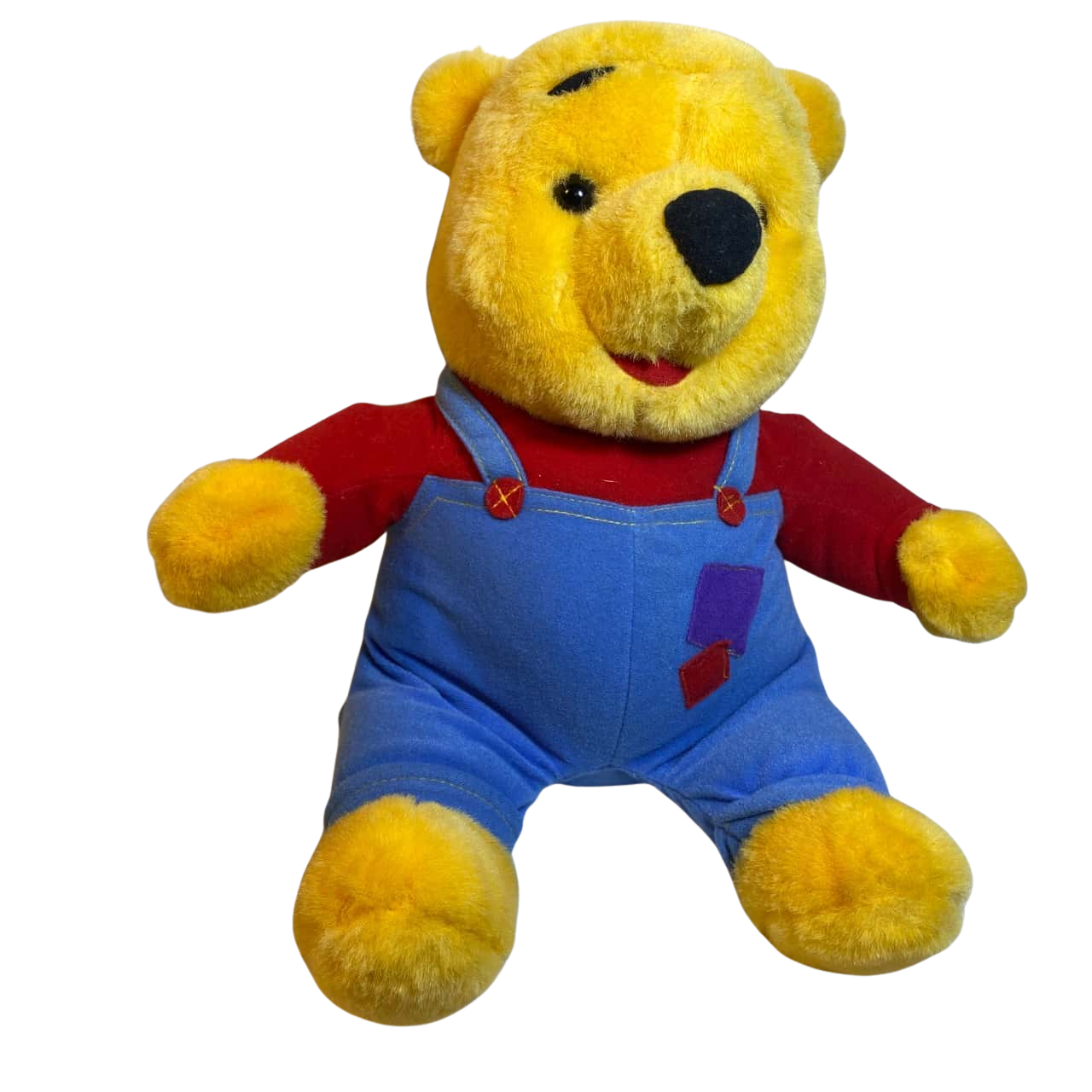 Winnie the Pooh Bear Hug and Wiggle Giggle Talking Plush Mattel Vintage ...