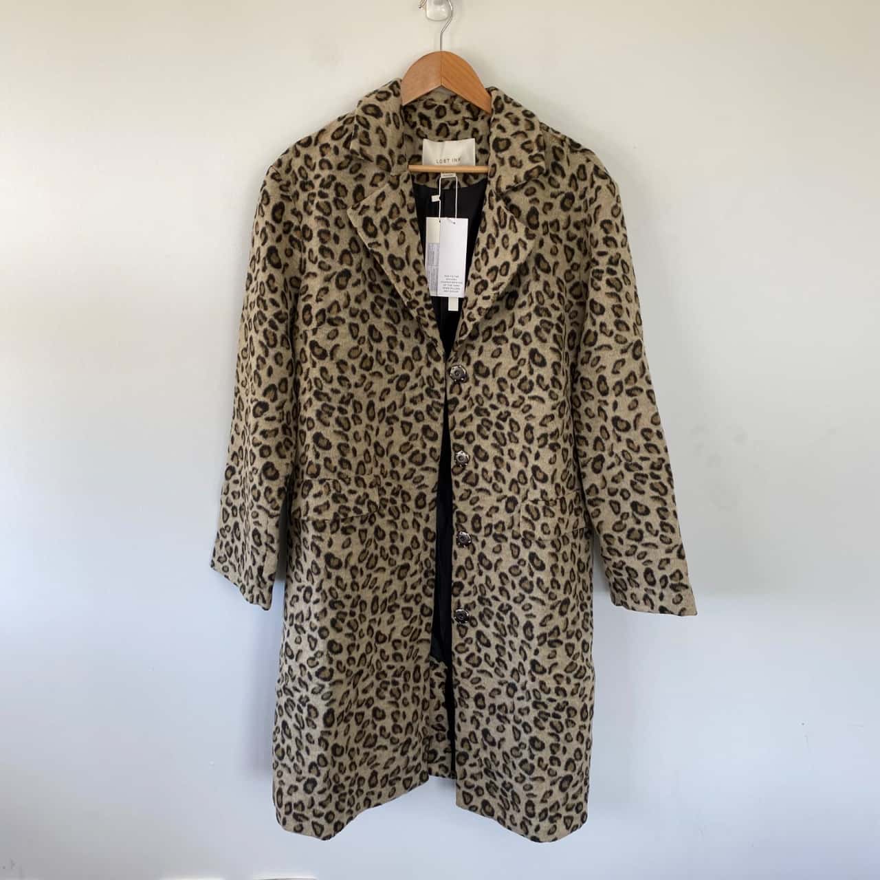 Lost Ink Animal {Print Winter Coat Size 16(s)
