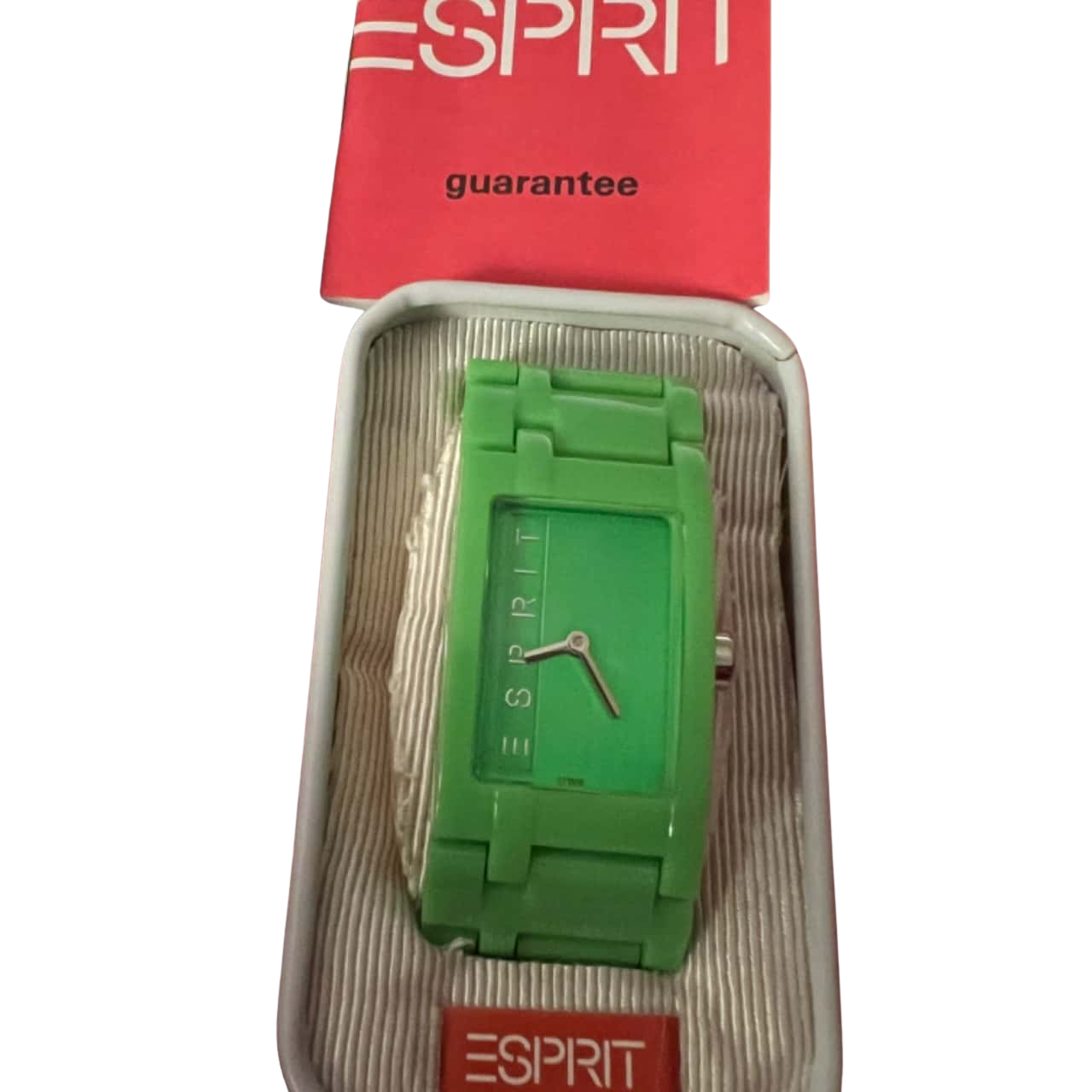 ESPRIT BRAND NEW Lime Green Ladies Watch