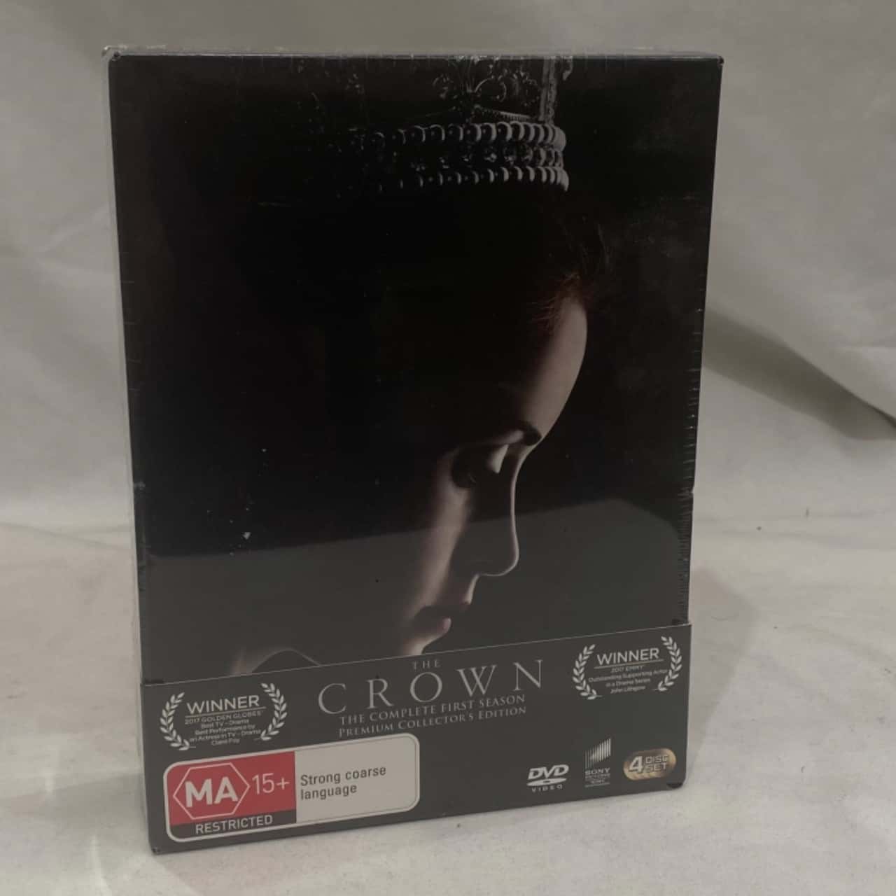 BNWT The Crown Season One Premium Collectors Edition DVD Box Set With ...