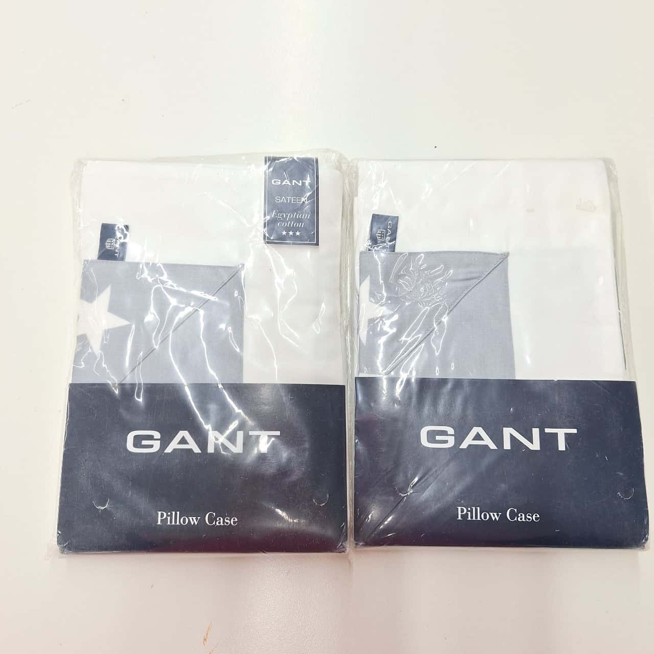 Gant 2 Pillow Cases Standard Size New