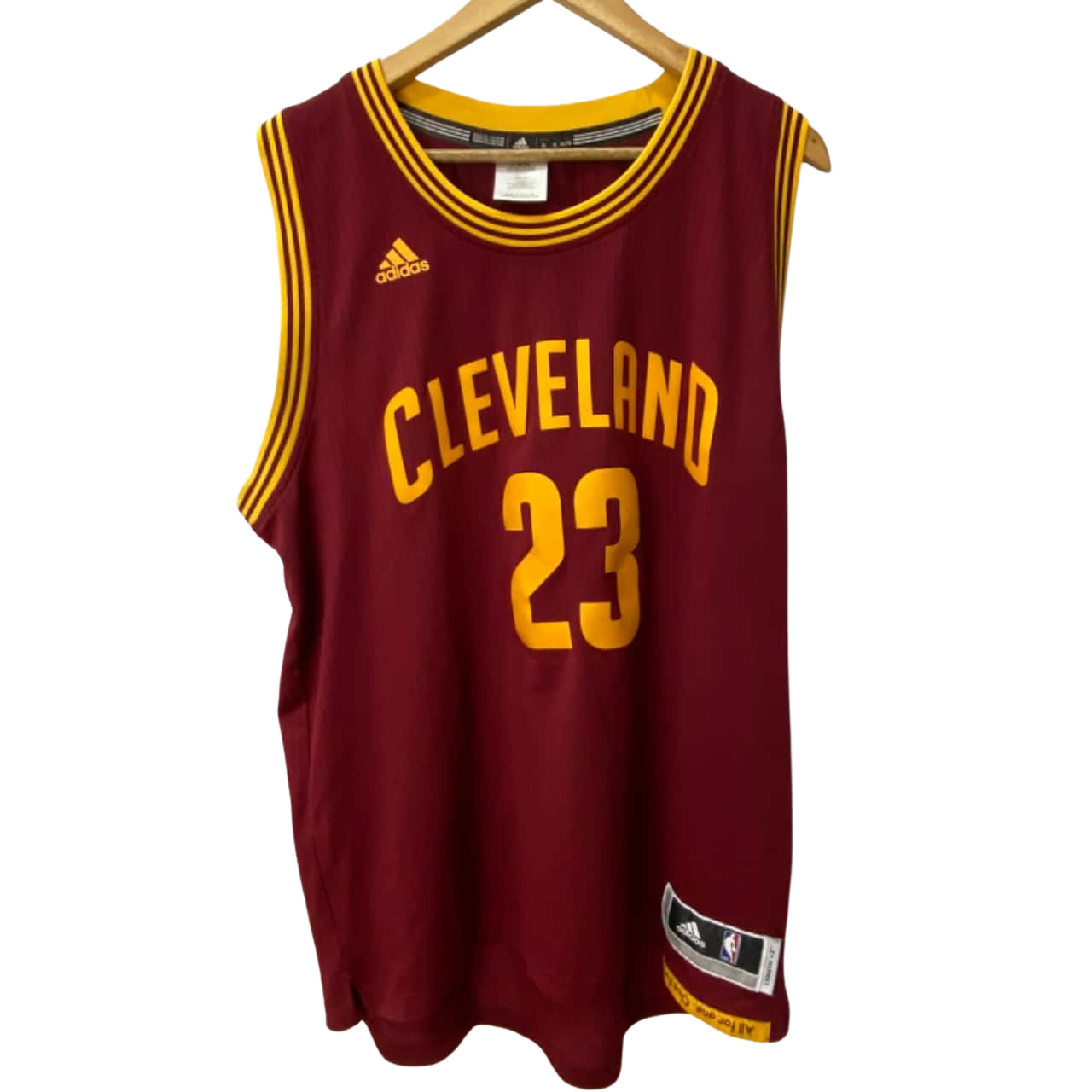 NBA Mens Cleveland James Size XL Maroon Singlet(s)