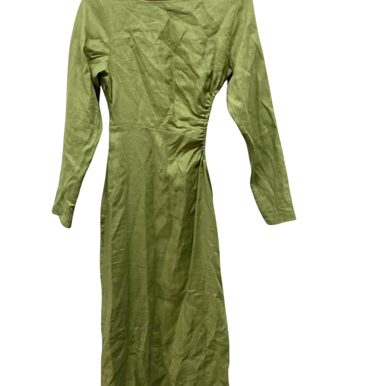 AERE Green linen dress(s)
