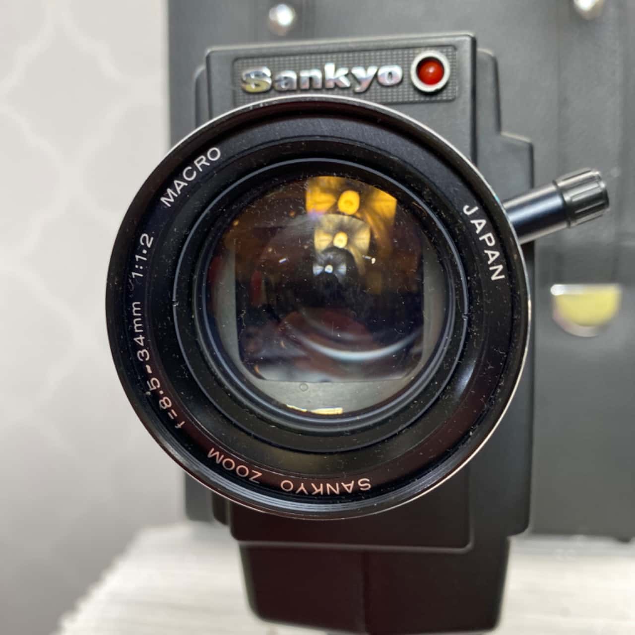 Vintage SANKYO Sound XL-40S Super 8 Movie Camera + Case(s)