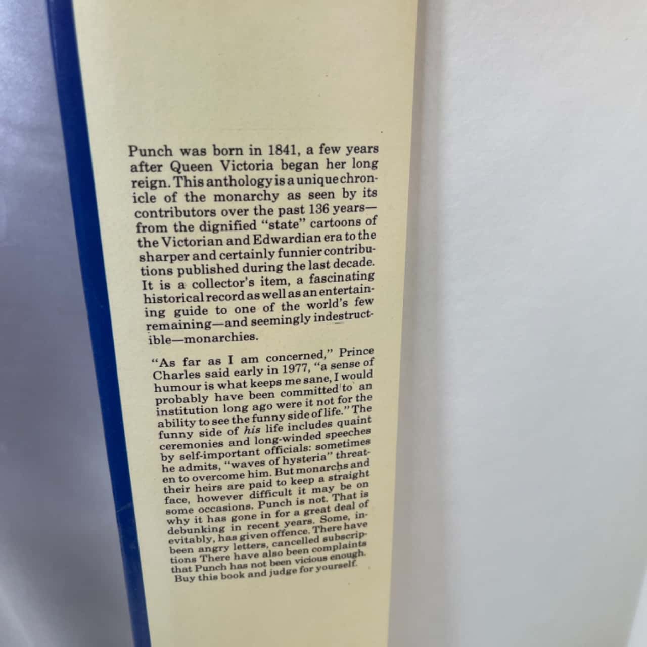 Punch and the Monarchy