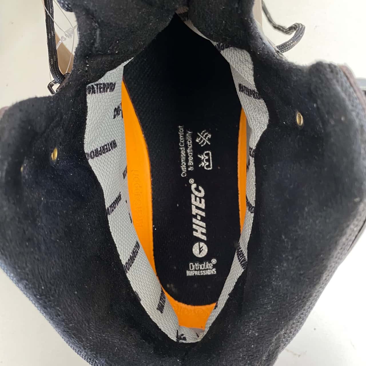 Hi-Tec Dark Brown Altitude VI Waterproof Mid Hiking Boots Size 11.5