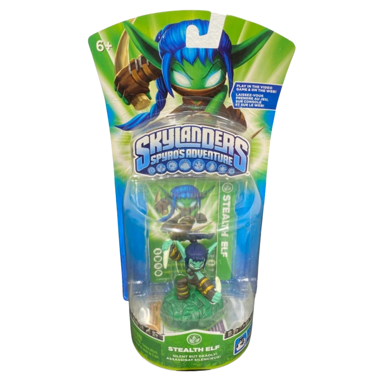 Skylanders Spyro's Adventure STEALTH ELF (2011)(s) - New Without Tags ...