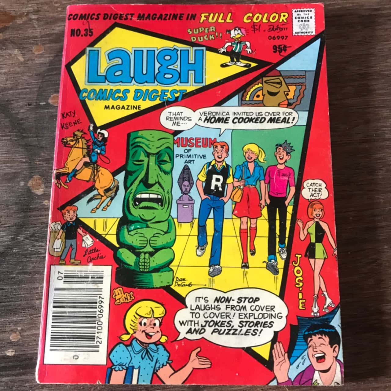3x Vintage Laugh Comics Digest Magazine(s)