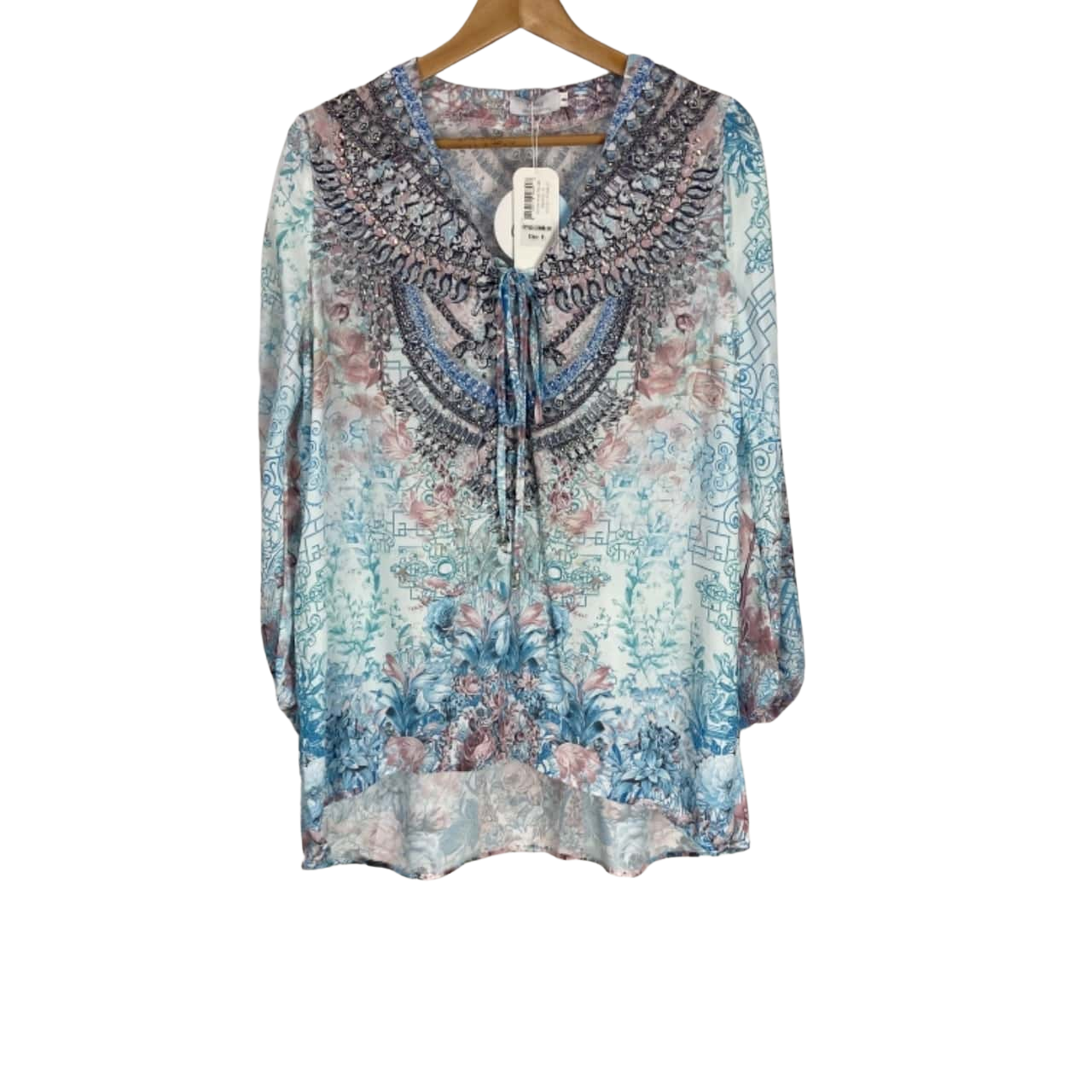 BNWT Gems made in Australia Size 8 Blue dismante top(s)