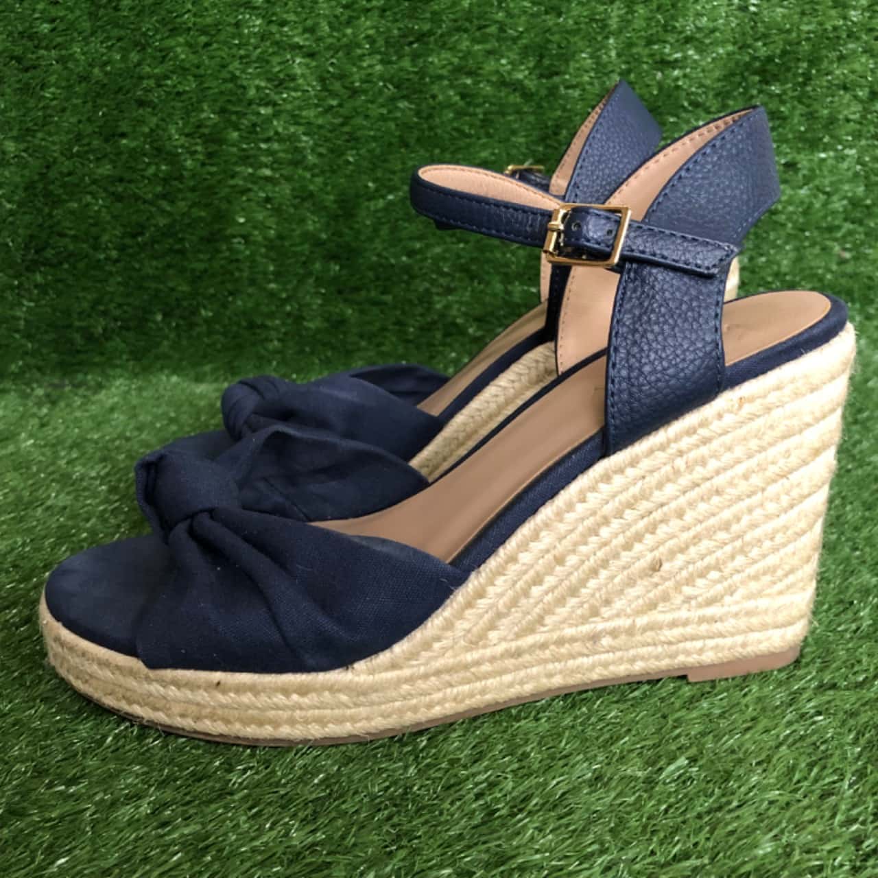 Witchery Blue Wedges Size 39(s)