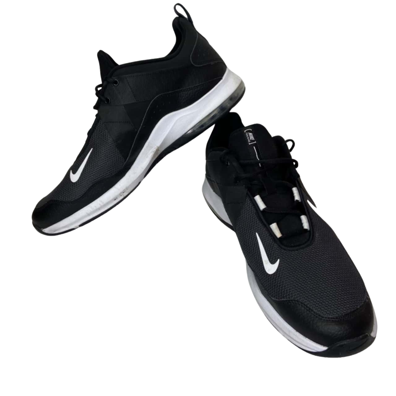 Nike Mens Size 15US Running Shoes Black / White (s)