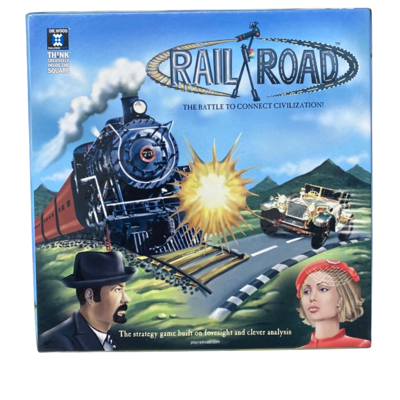 Rail Road Game - the battle to connect civilisation -sealed