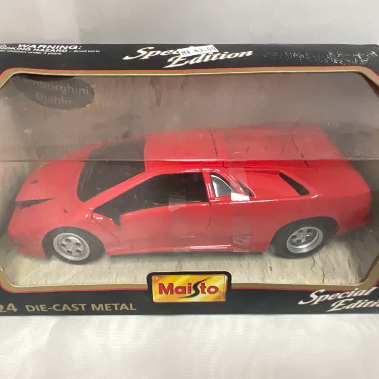 Ferrari F50 1995 1:24 Maisto Special Edition Lamborghini Diablo 225x100