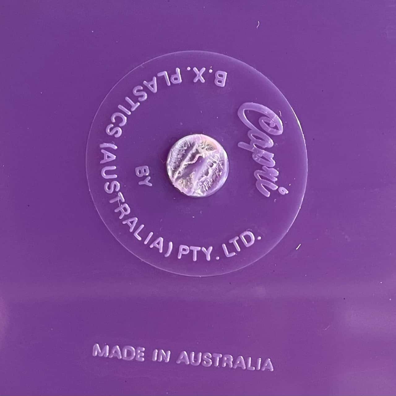 Capri Vintage Food Storage Containers Purple