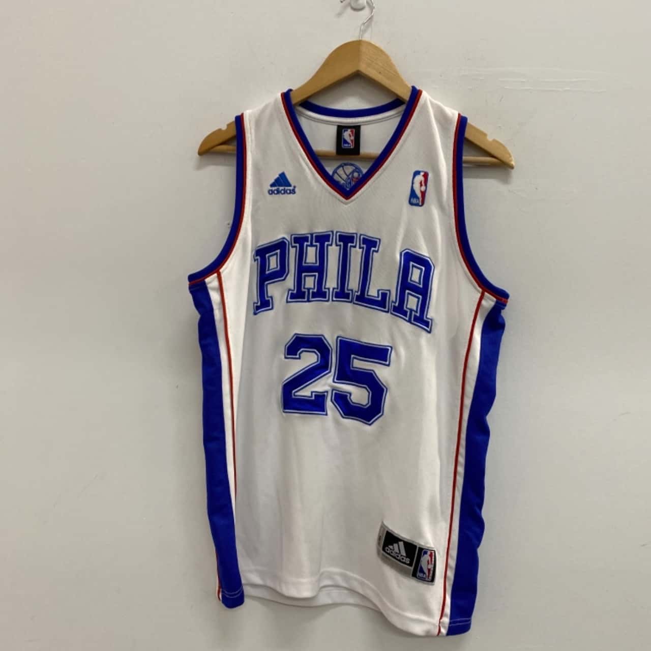 Adidas NBA Phil’s Simmons Unisex Size (56cm chest) White (s)