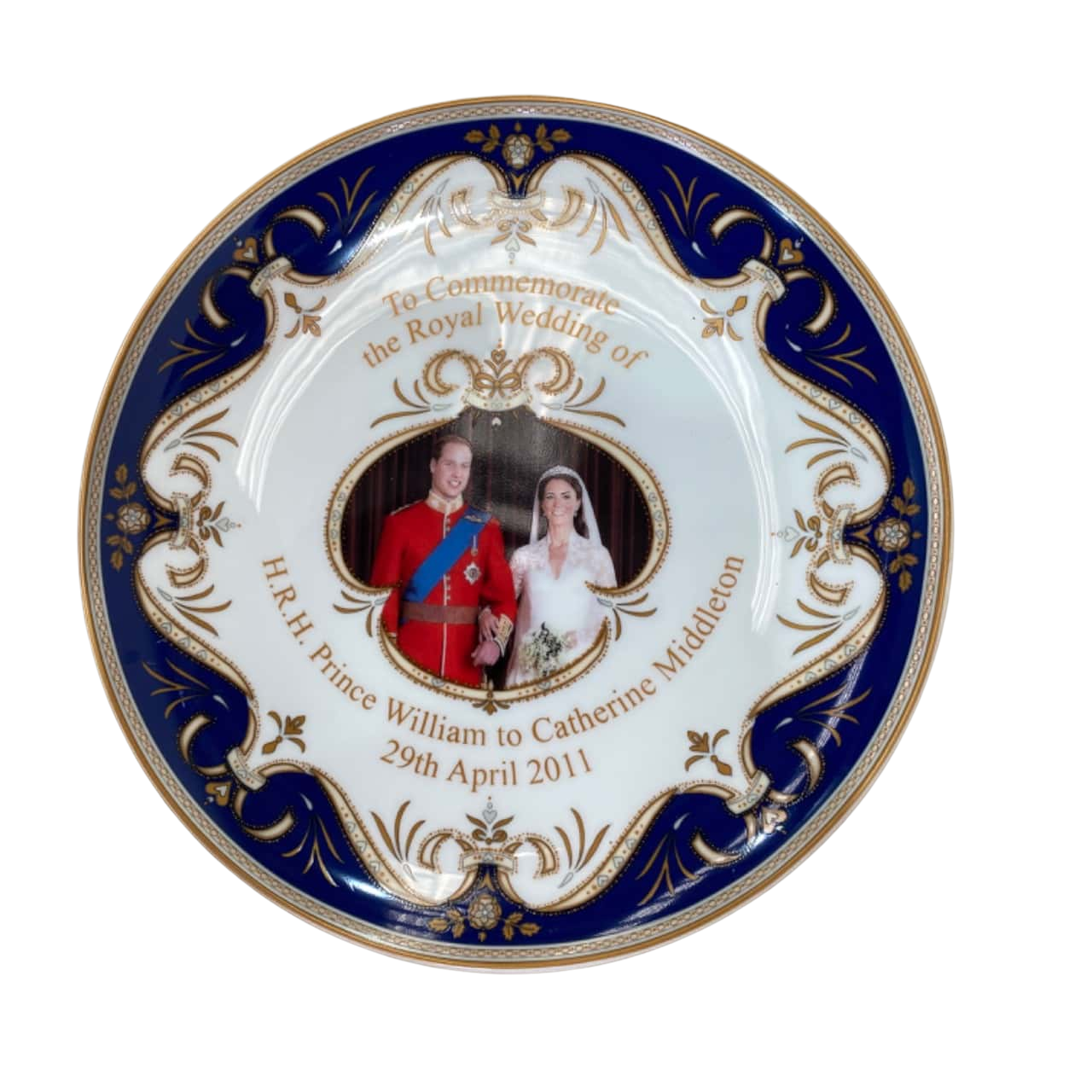Prince William & Catherine Middleton Royal Wedding Plate