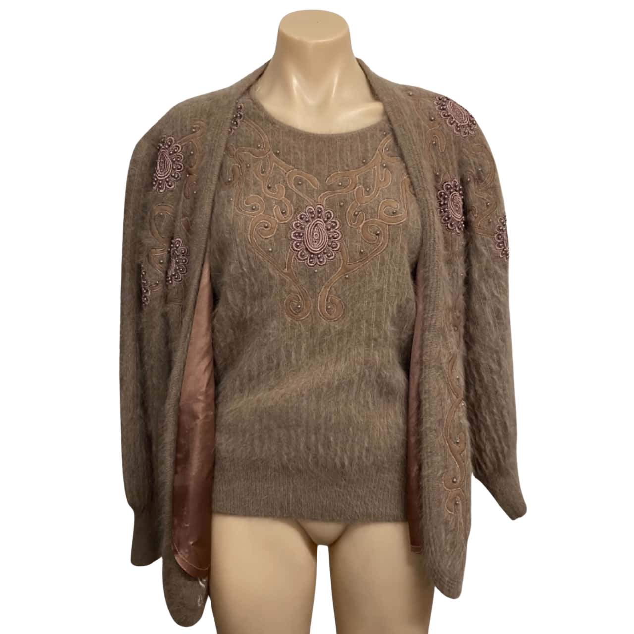 Pigeon 80% Angora Size M Jacket/Top Set (s)