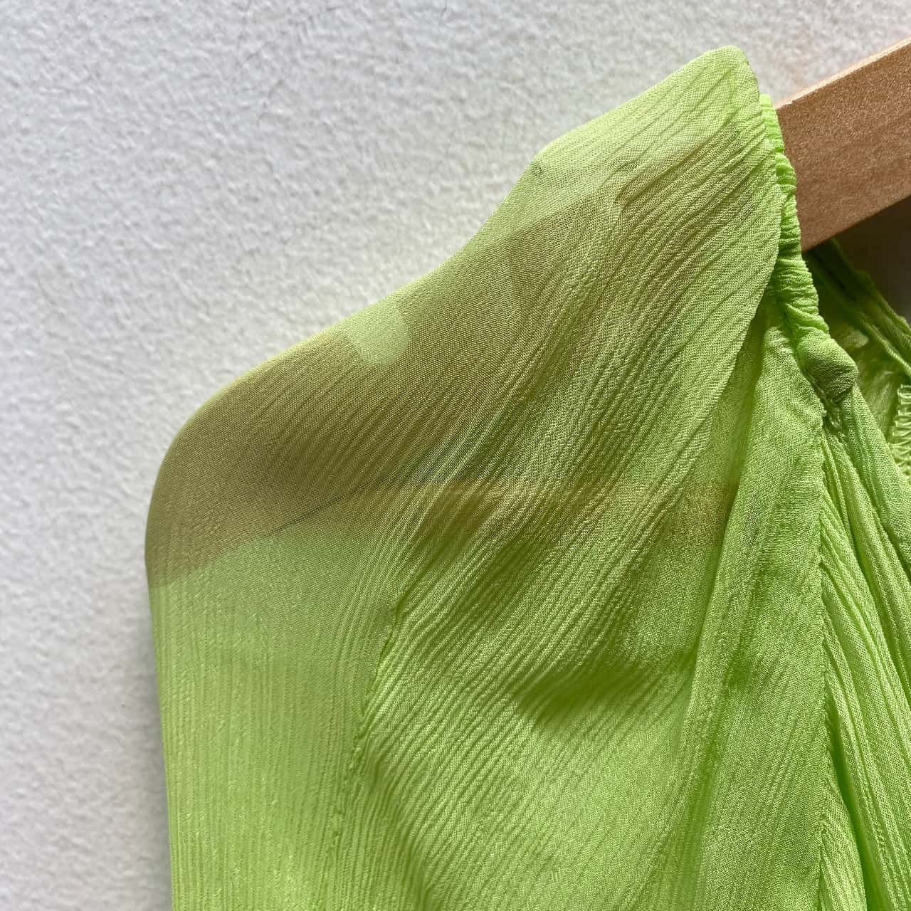 Country Road Womens Size 12 Lime Green Long Sleeve Top