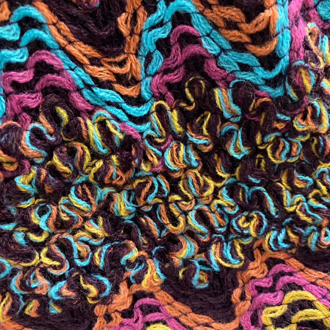 Taking Shape Women's Plus Size Bright Textured Cape