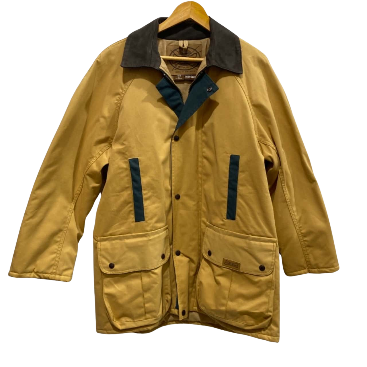 BNWT Driza-Bone Mustard Coloured Grosvenor Durapel Size M (s)