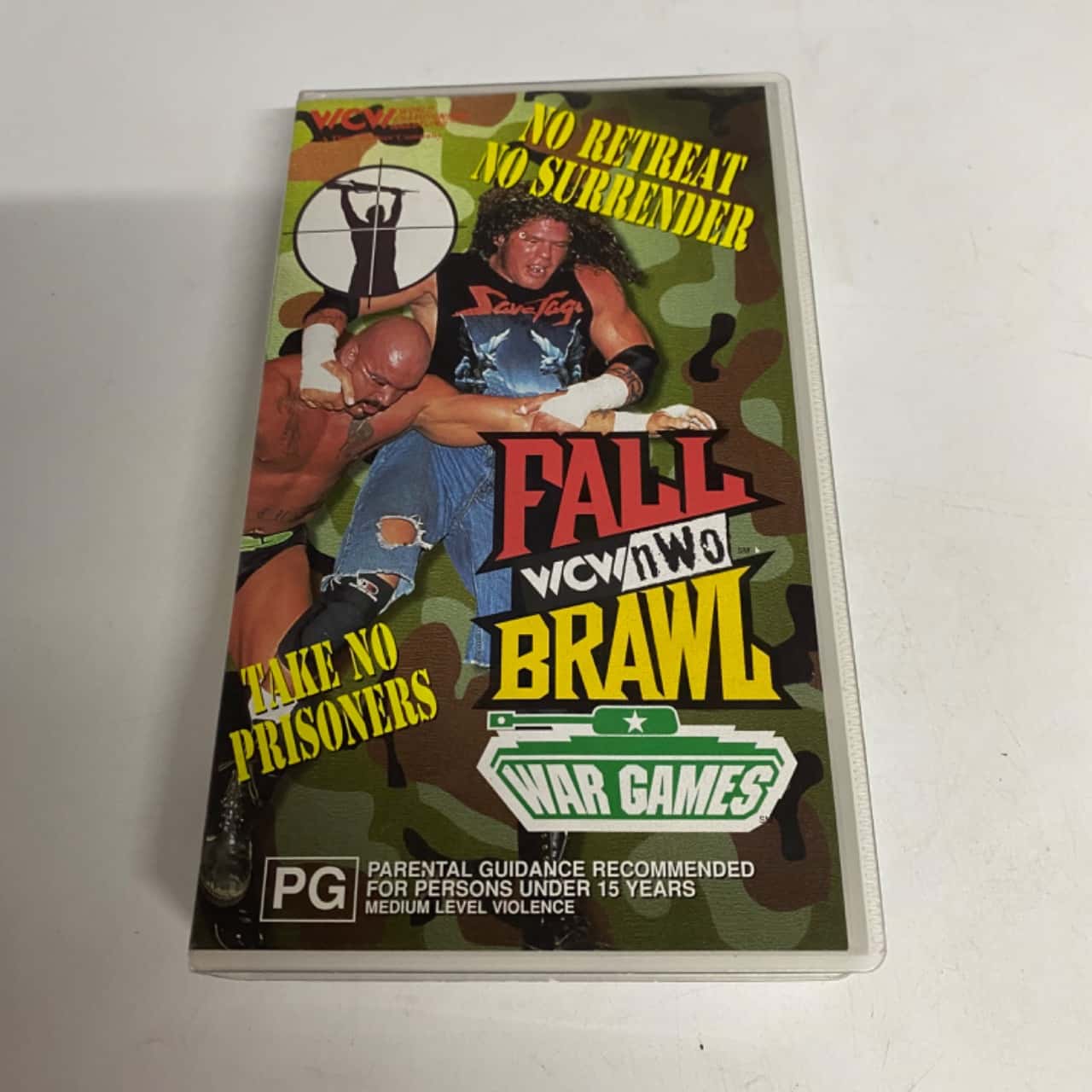 3x World Wrestling VHS