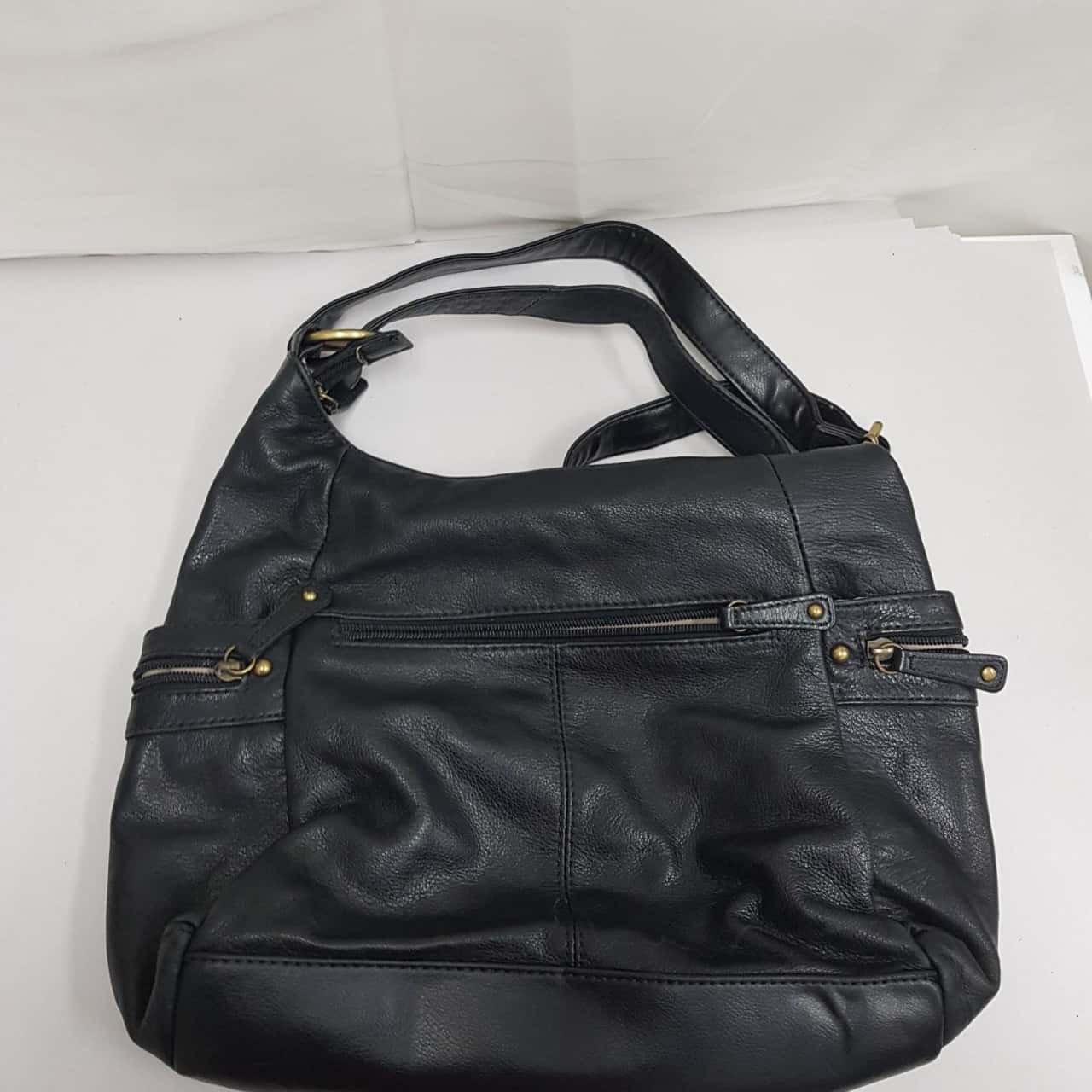 Colorado Womens Cross Body Bag Black 38x26