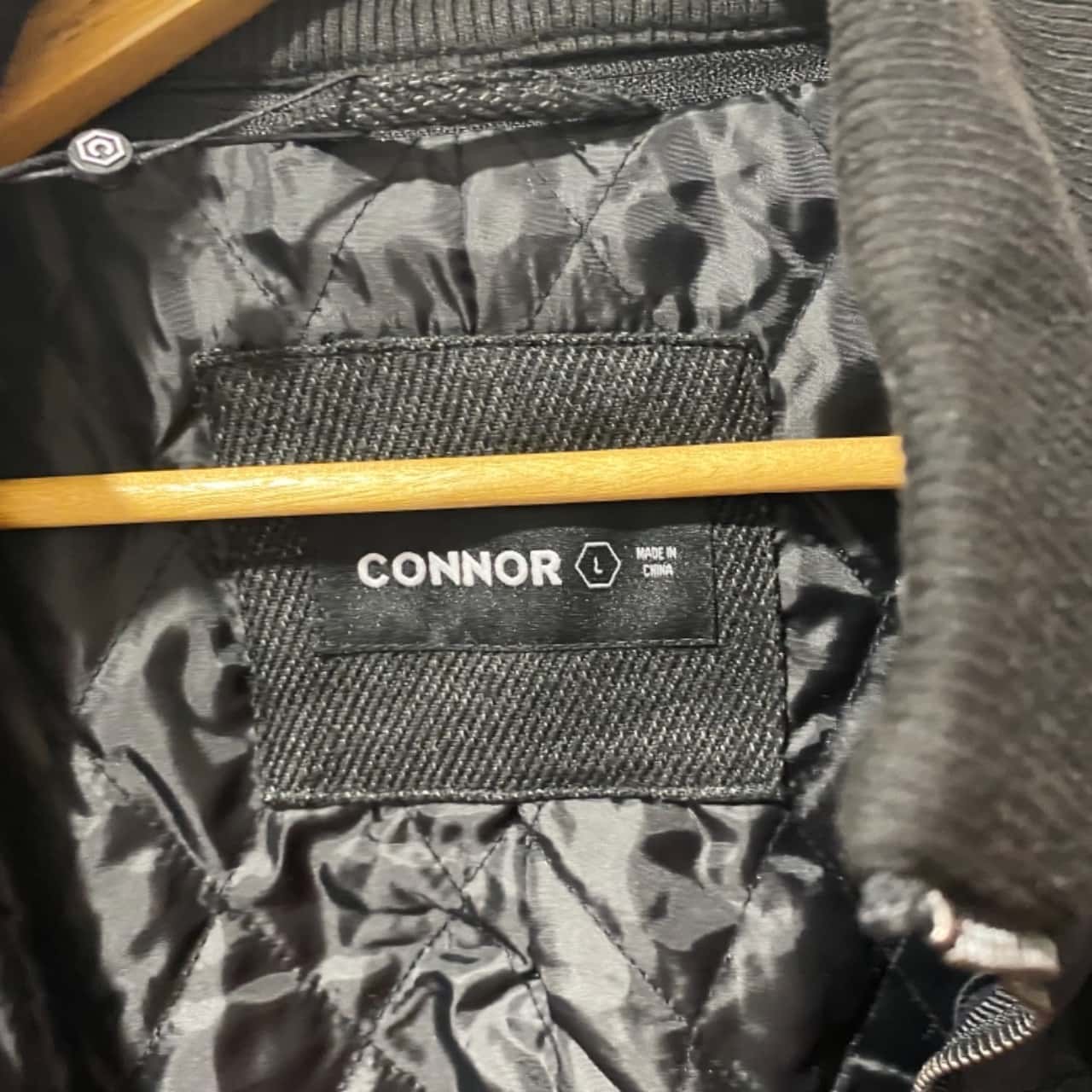 Conner Mens Size L Performance Jacket charcoal (s)