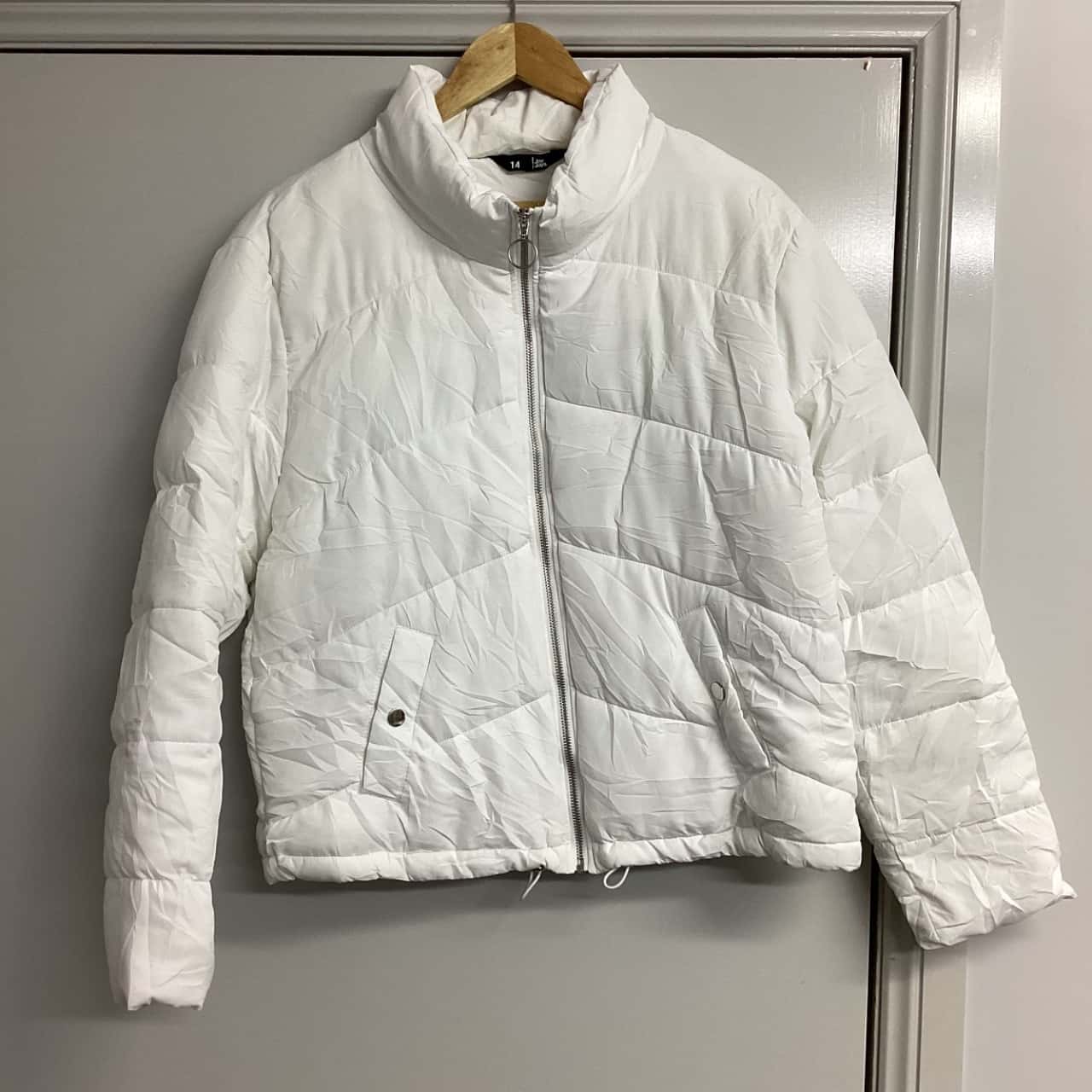 Jay Jays Women's Size 14 Puffer Jacket White