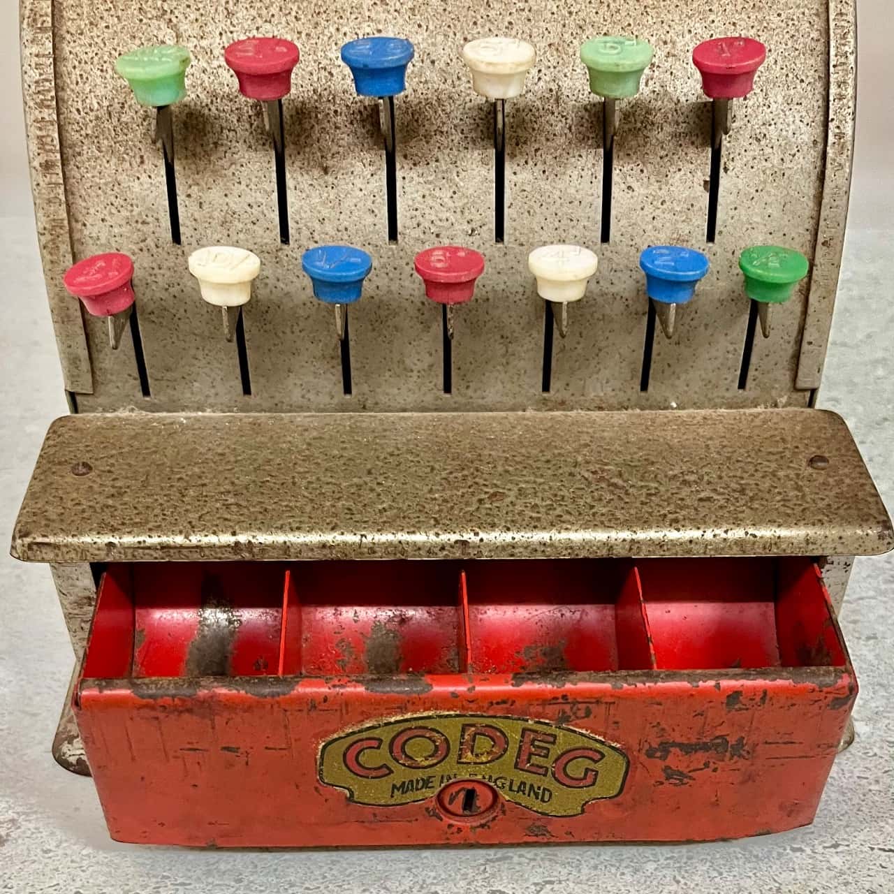 Vintage Codeg England Child’s Cash Register (s)