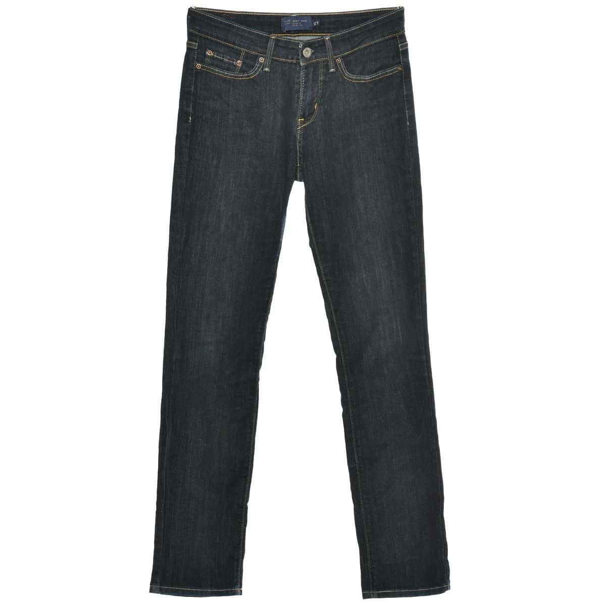 Levis Womens Size 27 Classic Slim Fit Jeans Blue (s)