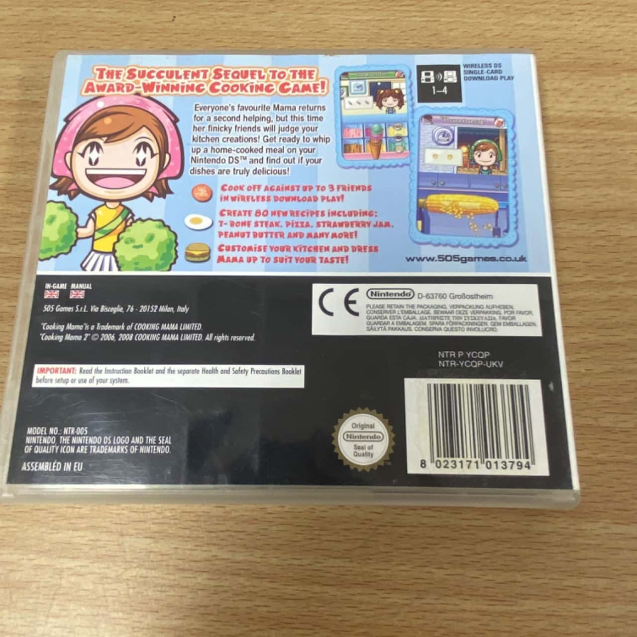 Nintendo DS Cooking Mama 2(s)