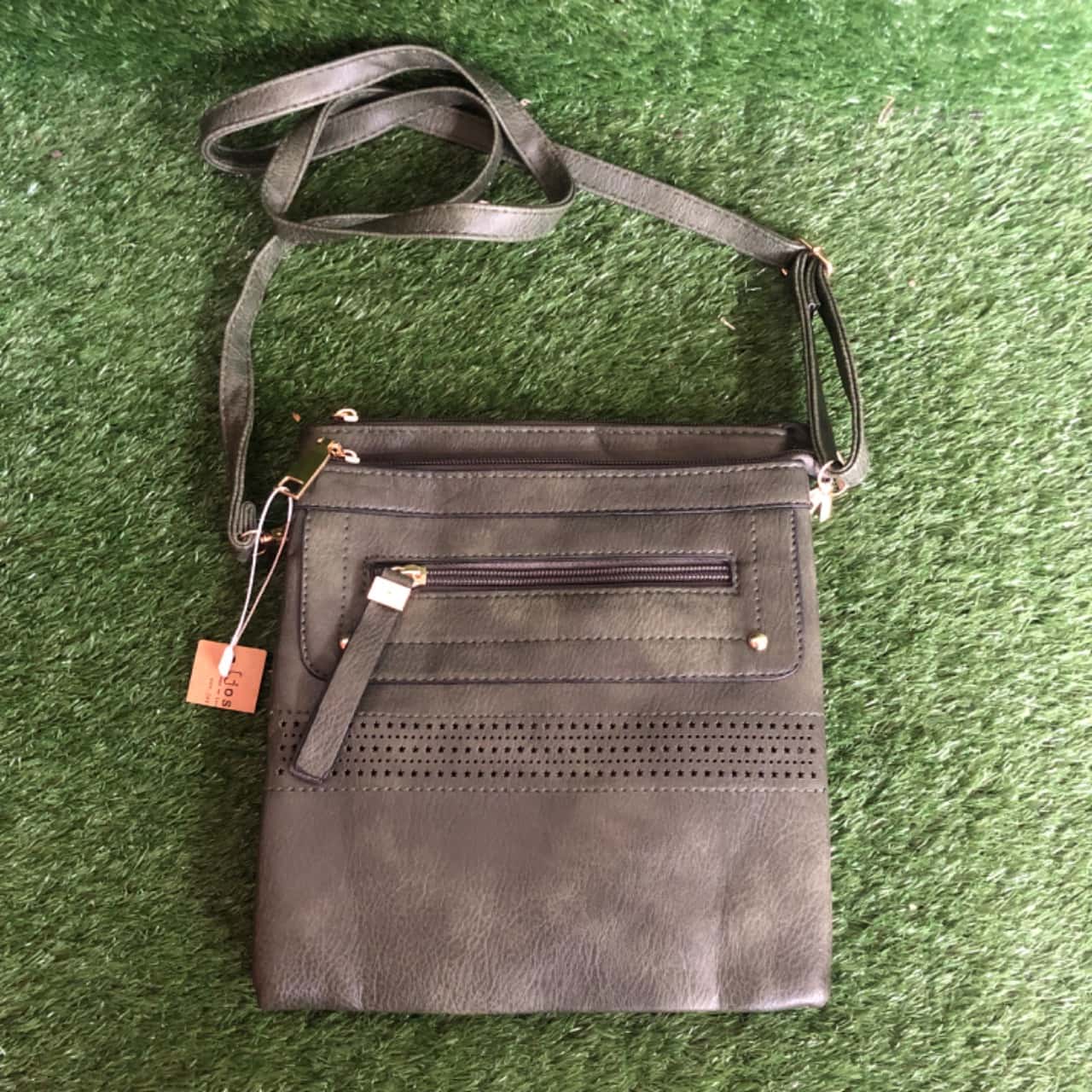 Moss Green Crossbody Bag With Strap (New)