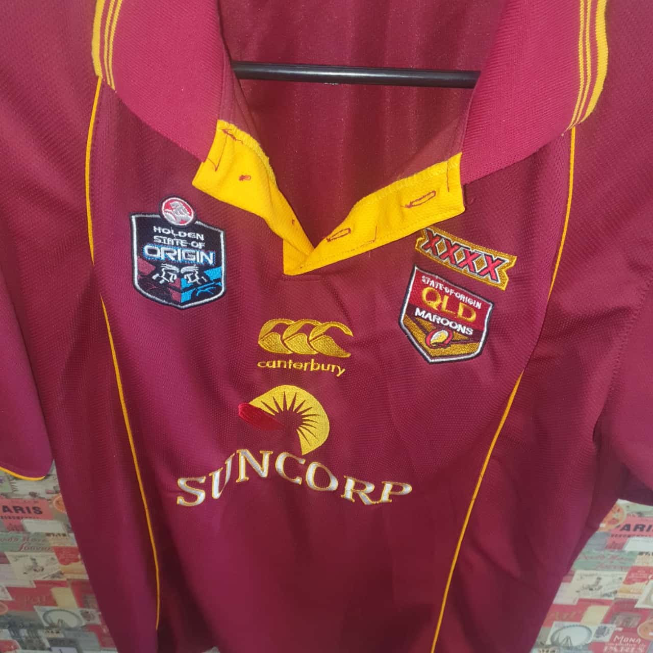 NRL State of Origin QLD Polo Shirt XL(B12)(s)
